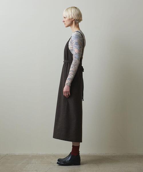 Steven Alan（スティーブンアラン）の「＜Steven Alan＞TWEED APRON DRESS/ワンピース（ワンピース）」 - WEAR