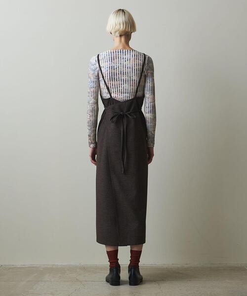 Steven Alan（スティーブンアラン）の「＜Steven Alan＞TWEED APRON DRESS/ワンピース（ワンピース）」 - WEAR