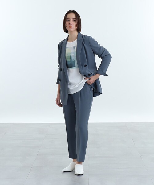 INDIVI（インディヴィ）の「メッセージフォトロンT（Tシャツ/カットソー）」 - WEAR