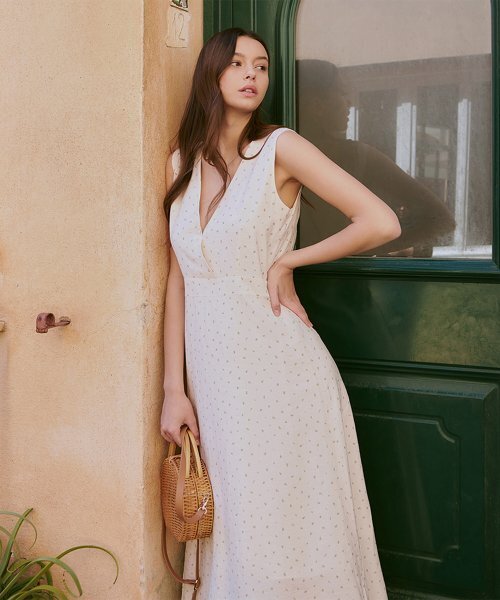 Reversible Flower Dress - Cream（ワンピース）｜ADAUL（アダウル）のファッション通販 - ZOZOTOWN