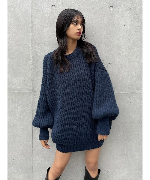 ENVYM（アンビー）の「2WAYオーバーニットカーデ（カーディガン/ボレロ）」 - WEAR