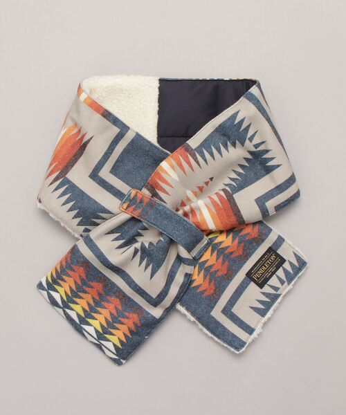 PENDLETON（ペンドルトン）の「【 PENDLETON / ペンドルトン 】 【 TAION / タイオン 】 リバーシブル ダウン&ボア マフラー REV DOWN×BOA MUFFL ...