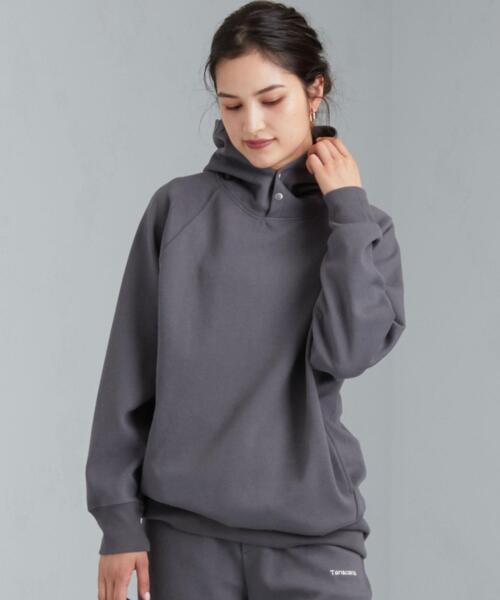 green label relaxing（グリーンレーベルリラクシング）の「[ Tanacana (タナカーナ) ] SC ダンボール フーディー プルオーバー カットソー（スウェット ...
