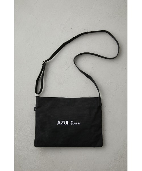 AZUL by moussy（アズールバイマウジー）の「AZUL LOGO CANVAS SHOULDER BAG/AZULロゴキャンバス ...
