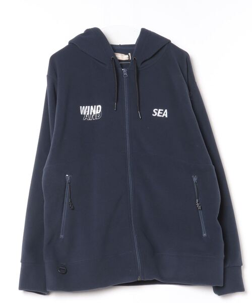 【ブランド古着】ジップアップパーカー（パーカー）｜WIND AND SEA（ウィンダンシー）のファッション通販 - ZOZOUSED