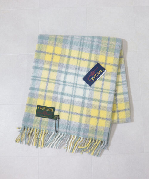 TWEED MILL（ツイードミル）の「【TWEEDMILL/ツィードミル】ウールチェックBIGストール（ストール/ショール）」 - WEAR