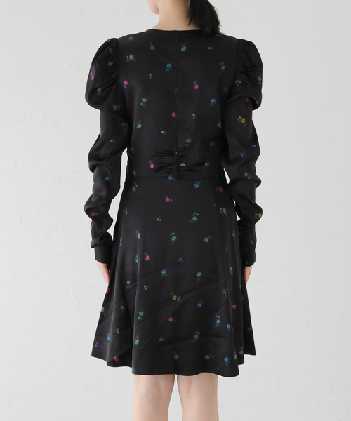 Oriens JOURNAL STANDARD（オリエンス ジャーナルスタンダード）の「【GANNI】Printed Satin Long ...