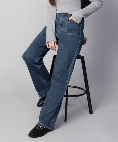 EDWIN（エドウィン）の「C17 BAKER POCKET WIDEデニム（デニムパンツ）」 - WEAR