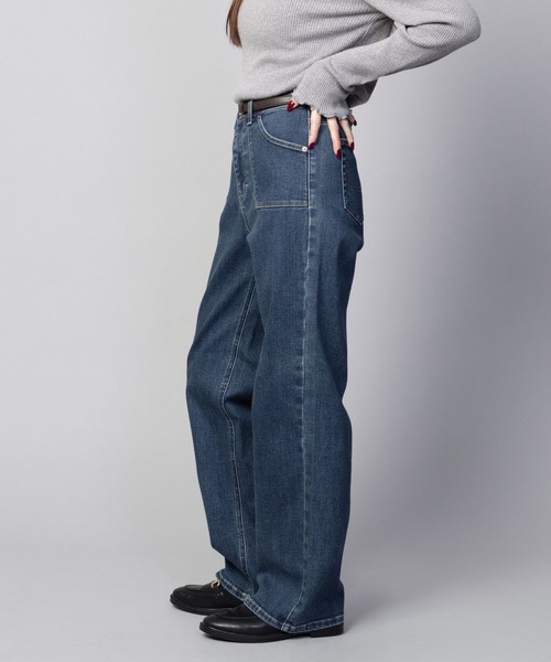 EDWIN（エドウィン）の「C17 BAKER POCKET WIDEデニム（デニムパンツ）」 - WEAR