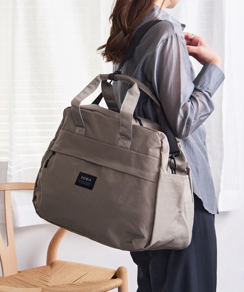 SETUP7（セットアップセブン）の「【SETUP7】撥水ナイロントラベルボストンバッグ SNBD（ボストンバッグ）」 - WEAR