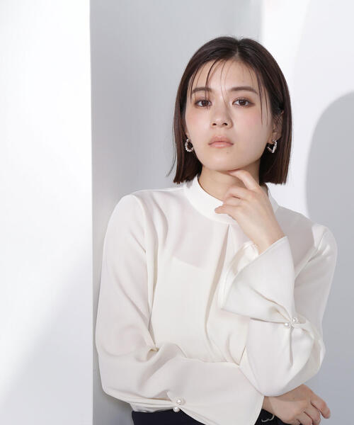 【ブランド古着】長袖ブラウス（シャツ/ブラウス）｜NATURAL BEAUTY BASIC（ナチュラルビューティーベーシック）のファッション通販 - ZOZOUSED