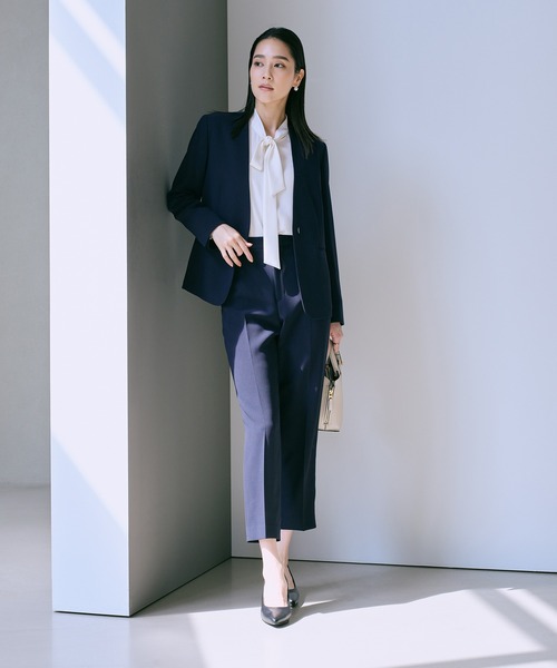 トリアセダブルクロス テーパードパンツ/イージーケア・25AW（その他