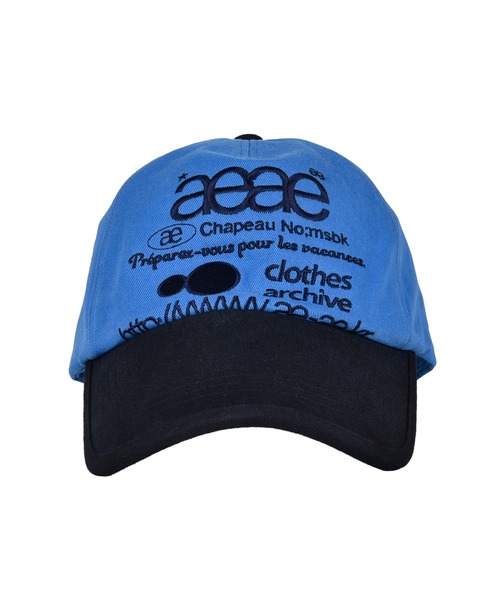 aeae（エーイーエーイー）の「Web Logo 5 Pannel Ball Cap（キャップ）」 - WEAR