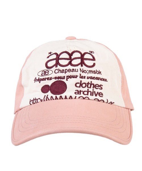 Web Logo 5 Pannel Ball Cap（キャップ）｜aeae（エーイーエーイー）のファッション通販 - ZOZOTOWN