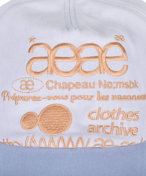 Web Logo 5 Pannel Ball Cap（キャップ）｜aeae（エーイーエーイー）のファッション通販 - ZOZOTOWN