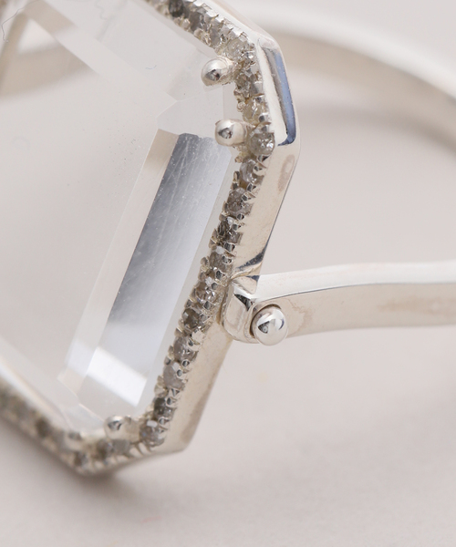 IENA（イエナ）の「MALUS/マリュス Rock crystal ring リング MSJ-015（リング）」 - WEAR