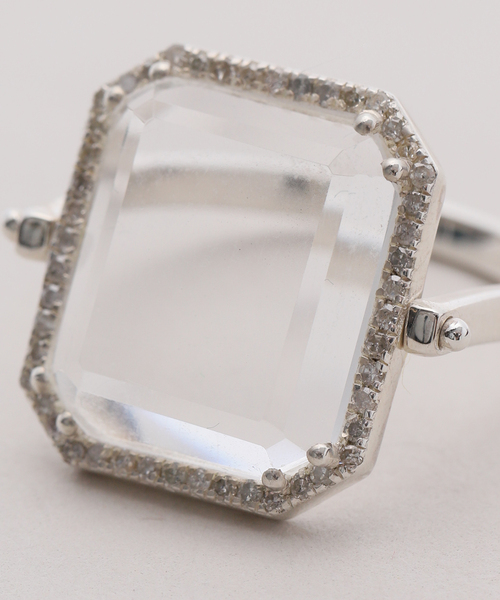 IENA（イエナ）の「MALUS/マリュス Rock crystal ring リング MSJ-015（リング）」 - WEAR