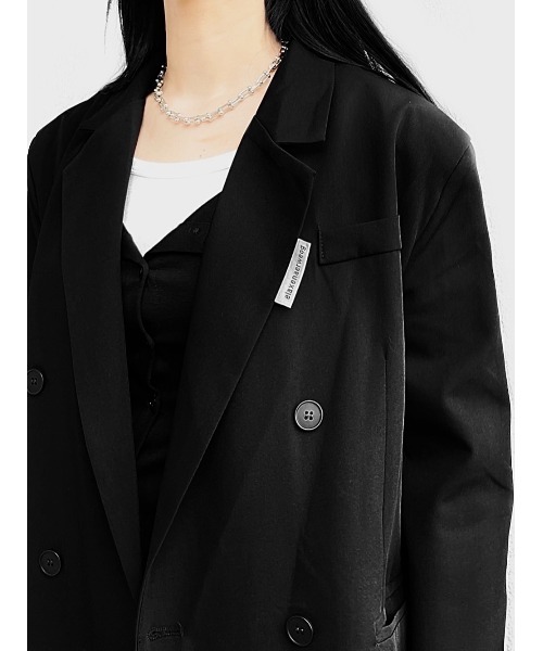 LVEU.（ラブユ.）の「Back slit long chester coat / バックスリットロングチェスターコート(Ai select ...
