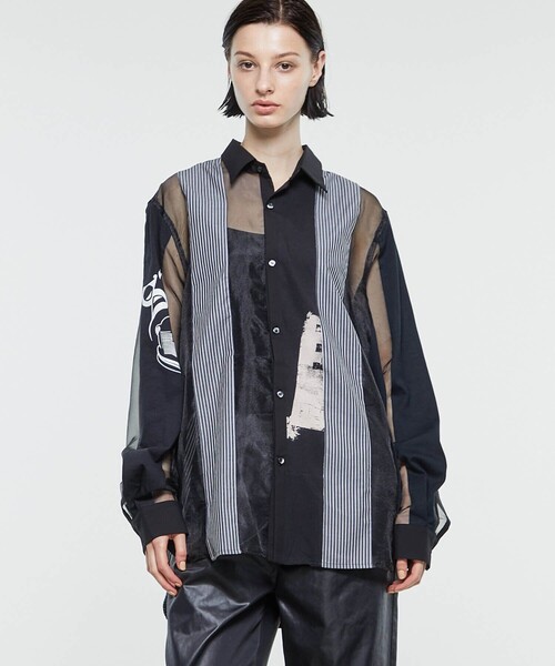 【セール】【SRUE/スリュー】ストライプシャツ（シャツ/ブラウス）｜SRUE（スリュー）のファッション通販 - ZOZOTOWN