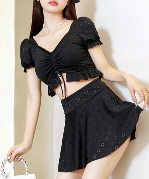 REMUR（レミュール）の「[2点セット] レースセパレート水着（水着）」 - WEAR