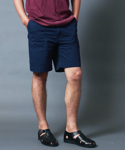Magine（マージン）の「CTN RIPSTOP STRETCH FATIGUE SHORTS:コットン リップストップ ストレッチ ファ ...