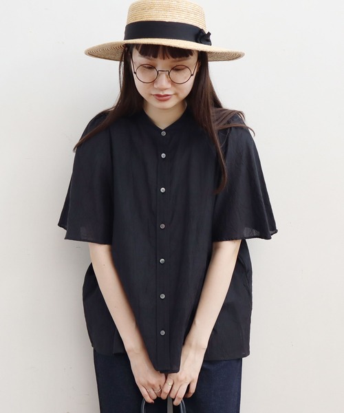 fig London（フィグロンドン）の「 cu/c rown flare BL（シャツ/ブラウス）」 - WEAR