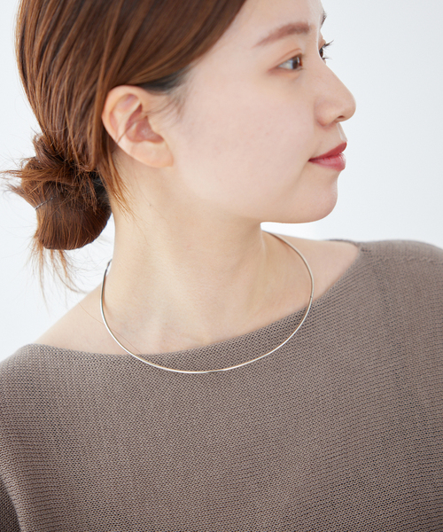 Iena(イエナ)の「【ader Bijoux アデルビジュー】gem Choker Raliet(ネックレス)」 Wear