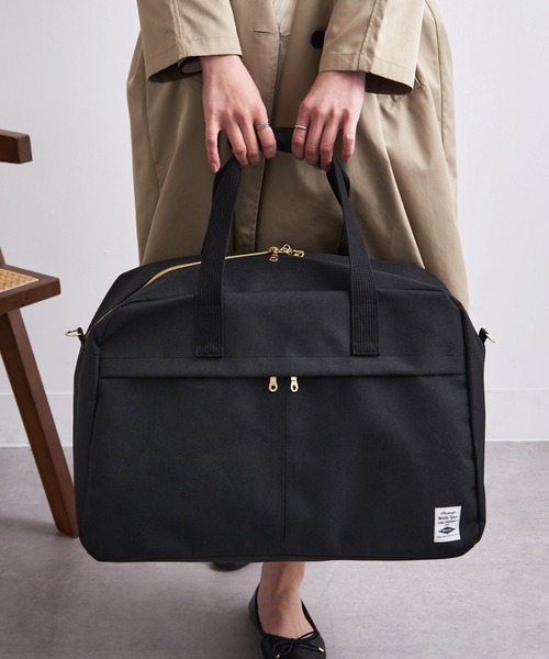 SETUP7（セットアップセブン）の「【SETUP7】杢調トラベルボストンバッグ SNBD（ボストンバッグ）」 - WEAR