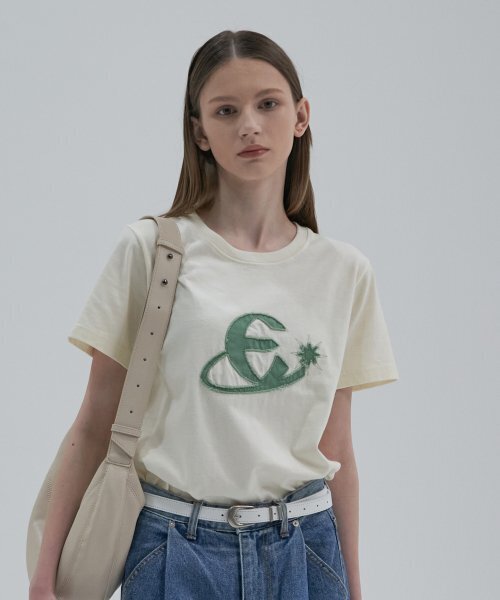 Essential Logo Ts_Cream（Tシャツ/カットソー）｜Ellioti（エリオティ）のファッション通販 - ZOZOTOWN