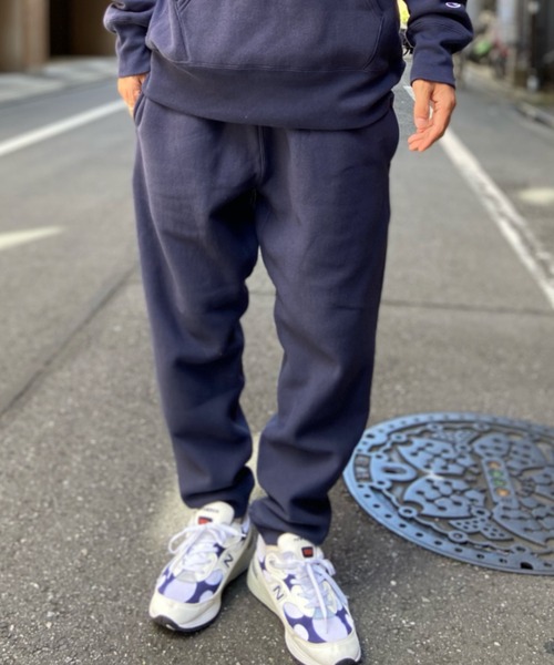 Champion（チャンピオン）の「CHAMPION/チャンピオン スウェットジョガーパンツ ワンポイント/セットアップ対応 C3-Q215（スウェットパンツ）」 - WEAR