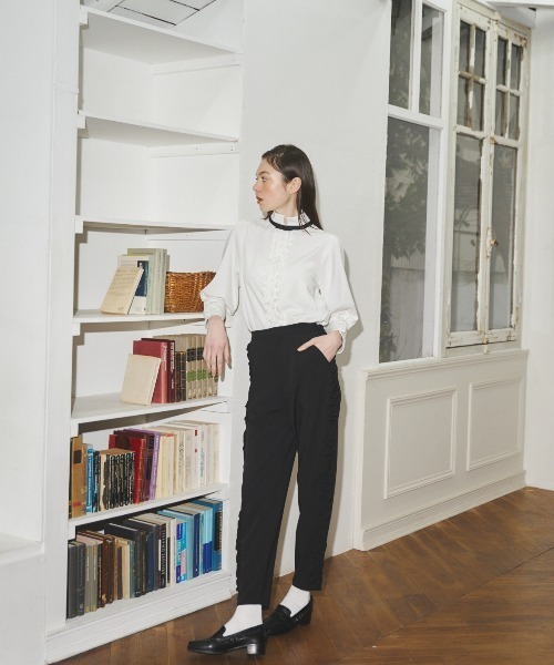 MIRO AMURETTE（ミロアミュレット）の「waiter ribbon blouse/蝶ネクタイブラウス（シャツ/ブラウス）」 - WEAR