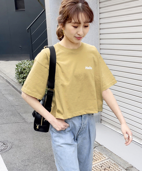 FUNG（ファング）の「【FUNG*Spick & Span】Cropped Tee（Tシャツ/カットソー）」 - WEAR