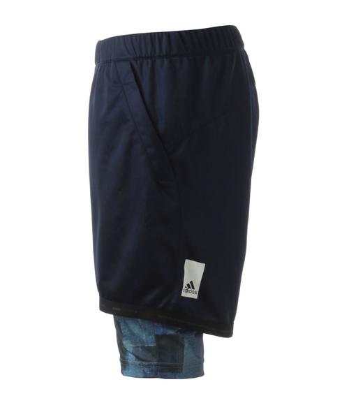 adidas（アディダス）の「adidas STANDARD19 by UNITED ARROWS & SONS LAYERD SHORTS ...