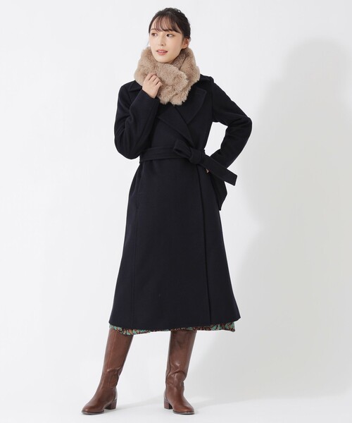 Amaca（アマカ）の「フェイクファーティペット（マフラー）」 Wear