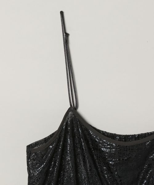 JEANASIS（ジーナシス）の「ハクプリントシアーキャミ2P/100814（ワンピース）」 - WEAR