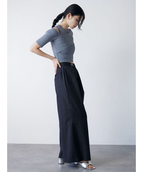 MURUA（ムルーア）の「2WAYウエストタックワイドパンツ（その他パンツ）」 - WEAR