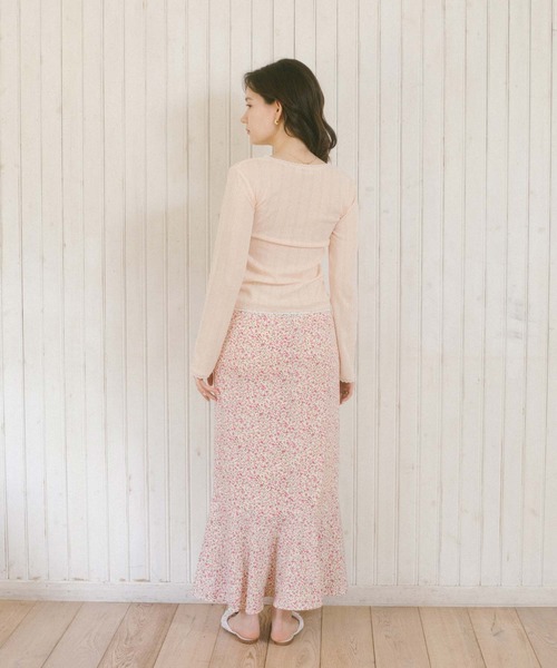 TINA：JOJUN（ティーナジョジュン）の「小花柄 マーメイドスカート TINA：JOJUN（スカート）」 - WEAR