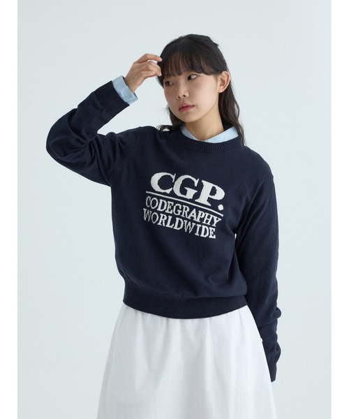 codegraphy（コードグラフィー）の「(Women) Square Pullover Knit CBFSWKL003（ニット/セーター ...