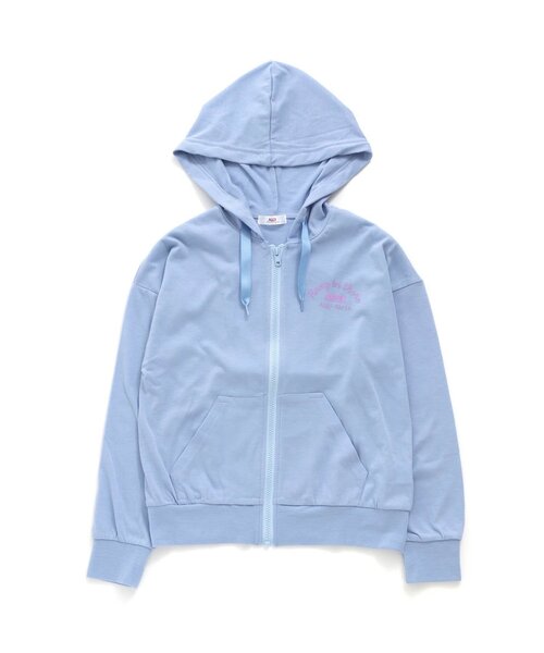 ALGY（アルジー）の「ガーリーロゴUVカットパーカー（パーカー）」 - WEAR