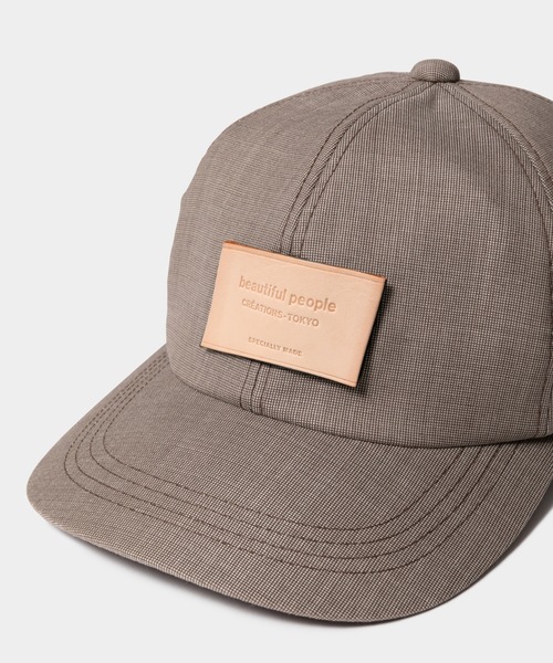 beautiful people（ビューティフルピープル）の「silk wool pinhead cap（キャップ）」 - WEAR