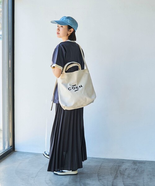 coen（コーエン）の「COENロゴ2WAYトートバッグ（トートバッグ）」 - WEAR