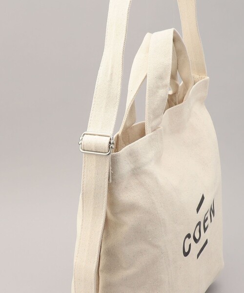 coen（コーエン）の「COENロゴ2WAYトートバッグ（トートバッグ）」 - WEAR
