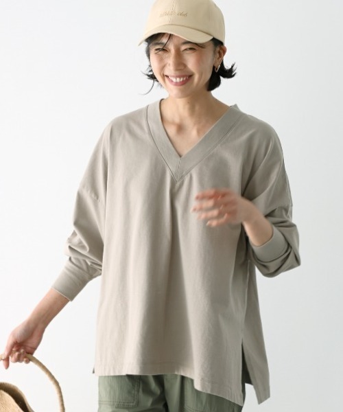 BARNYARDSTORM（バンヤードストーム）の「BARNYARDSTORM / Vネックワイドプルオーバー（Tシャツ/カットソー）」 - WEAR