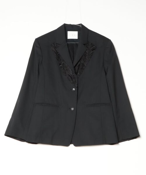 【セール】SUMMER WOOL LAYERED LAPEL JACKET（テーラードジャケット）｜CINOH（チノ）のファッション通販 - ZOZOTOWN