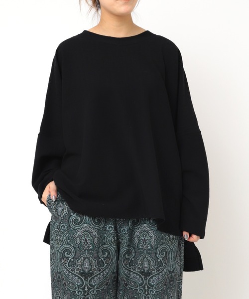 【セール】M2281 ジャガードインレイワイドプルオーバー（Tシャツ/カットソー）｜RNA-N（アールエヌエーエヌ）のファッション通販 ...