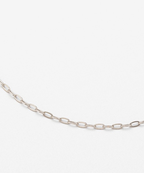 BLOOM（ブルーム）の「K10 ホワイトゴールド チェーンネックレス BLOOM/ブルーム（ネックレス）」 - WEAR