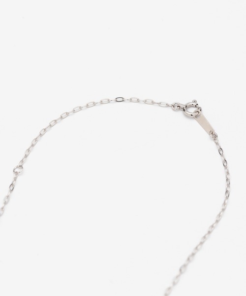 BLOOM（ブルーム）の「K10 ホワイトゴールド チェーンネックレス BLOOM/ブルーム（ネックレス）」 - WEAR