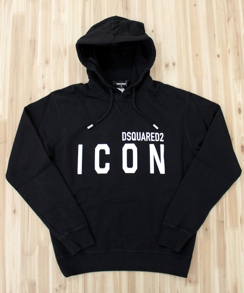 DSQUARED2（ディースクエアード）の「DSQ2 ICONロゴスウェットパーカー（パーカー）」 - WEAR