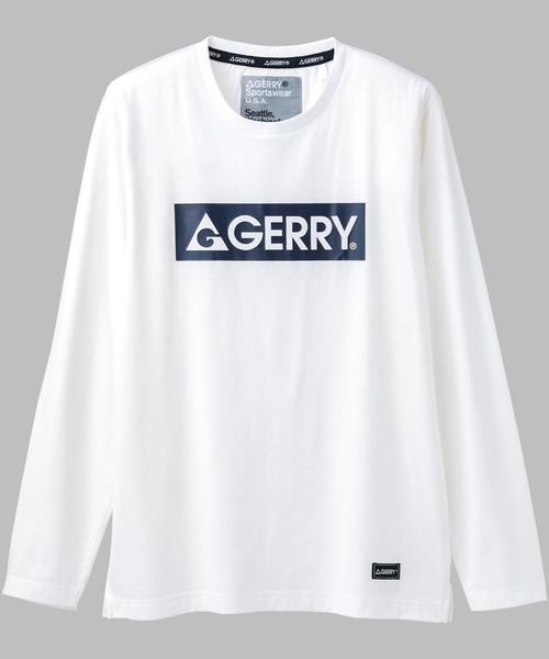 GERRY（ジェリー）の「GERRYロゴプリントロングTシャツ（Tシャツ/カットソー）」 - WEAR