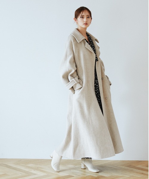 【セール/ブランド古着】ステンカラーコート【pontetortoコラボ】（ステンカラーコート）｜SNIDEL（スナイデル）のファッション通販 - ZOZOUSED